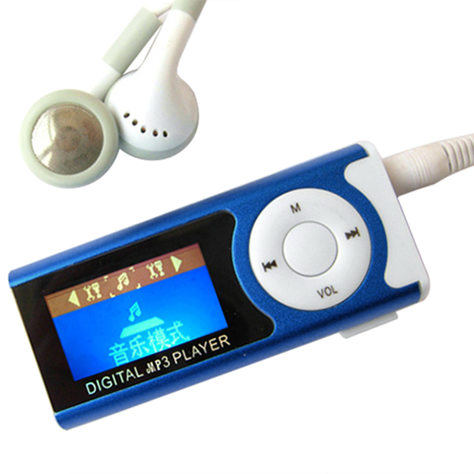 Mp3 Music Player Portable Lossless Sound Lcd Screen Clip Usb Mp3 Player ...