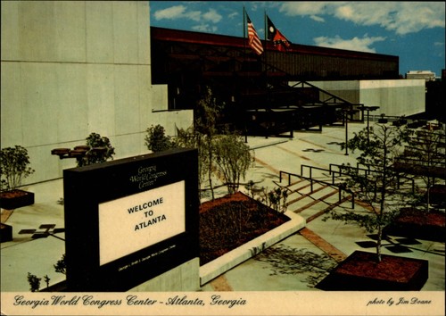 World Congress Center Atlanta Georgia ~ postcard sku651 | eBay