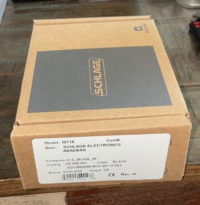 Schlage Mt15 Card Reader Access Device Single Gang | eBay