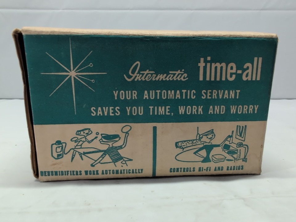 Vintage Intermatic Time All Lamp Appliance Timer Model A211 In Box W ...
