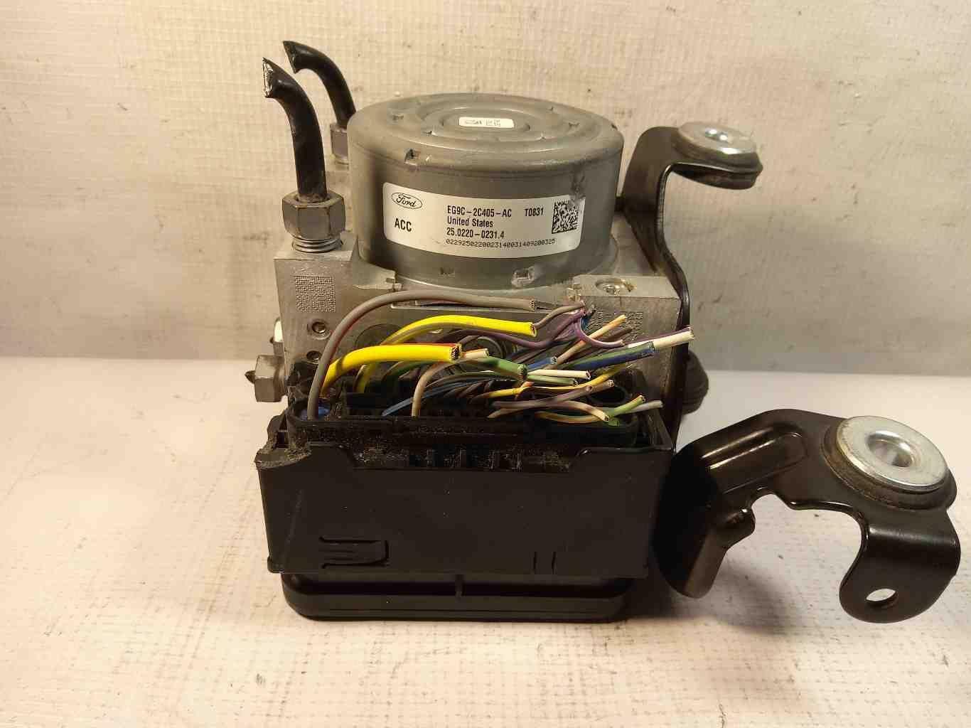 14-15-16 Ford Fusion Antilock Brake System ABS Unit Pump Module eg9c ...