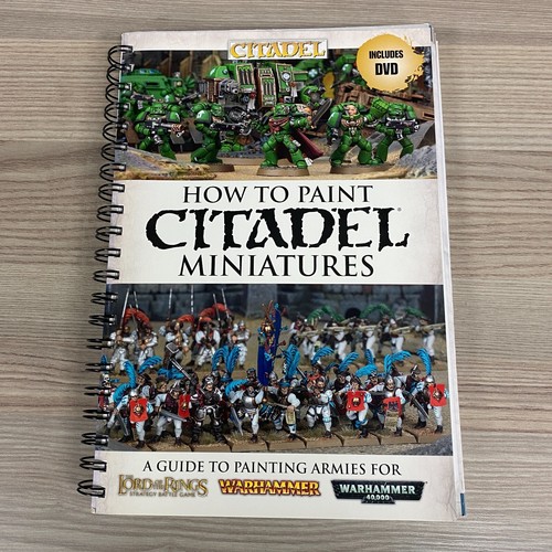 HOW TO PAINT CITADEL MINIATURES WARHAMMER 40,000 40K LORD OF THE RINGS ...