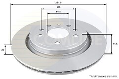 Comline ADC1136V Brake Disc for sale online | eBay