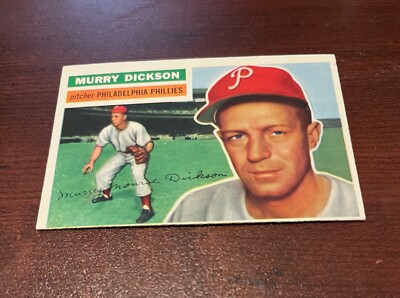 1956 Topps #211 Murry Dickson Philadelphia Phillies | eBay