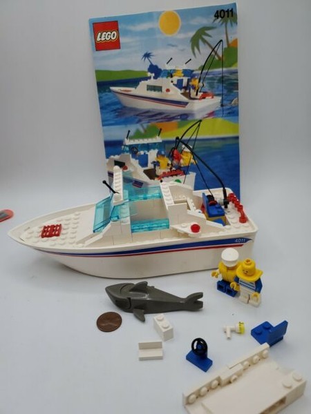 LEGO Boats: Cabin Cruiser (4011) for sale online | eBay