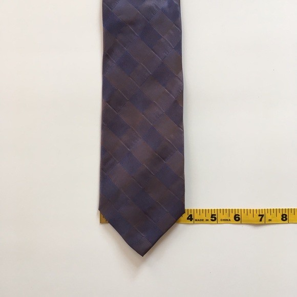 Pal zileri tie purple l 55" w 3.5" made in Italy 100% silk necktie ...