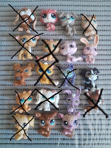 Lot of 3pcs LPS Littlest pet shop pet shop | eBay