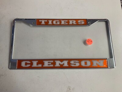 Clemson Tigers NCAA License Plate Frame RICO | eBay
