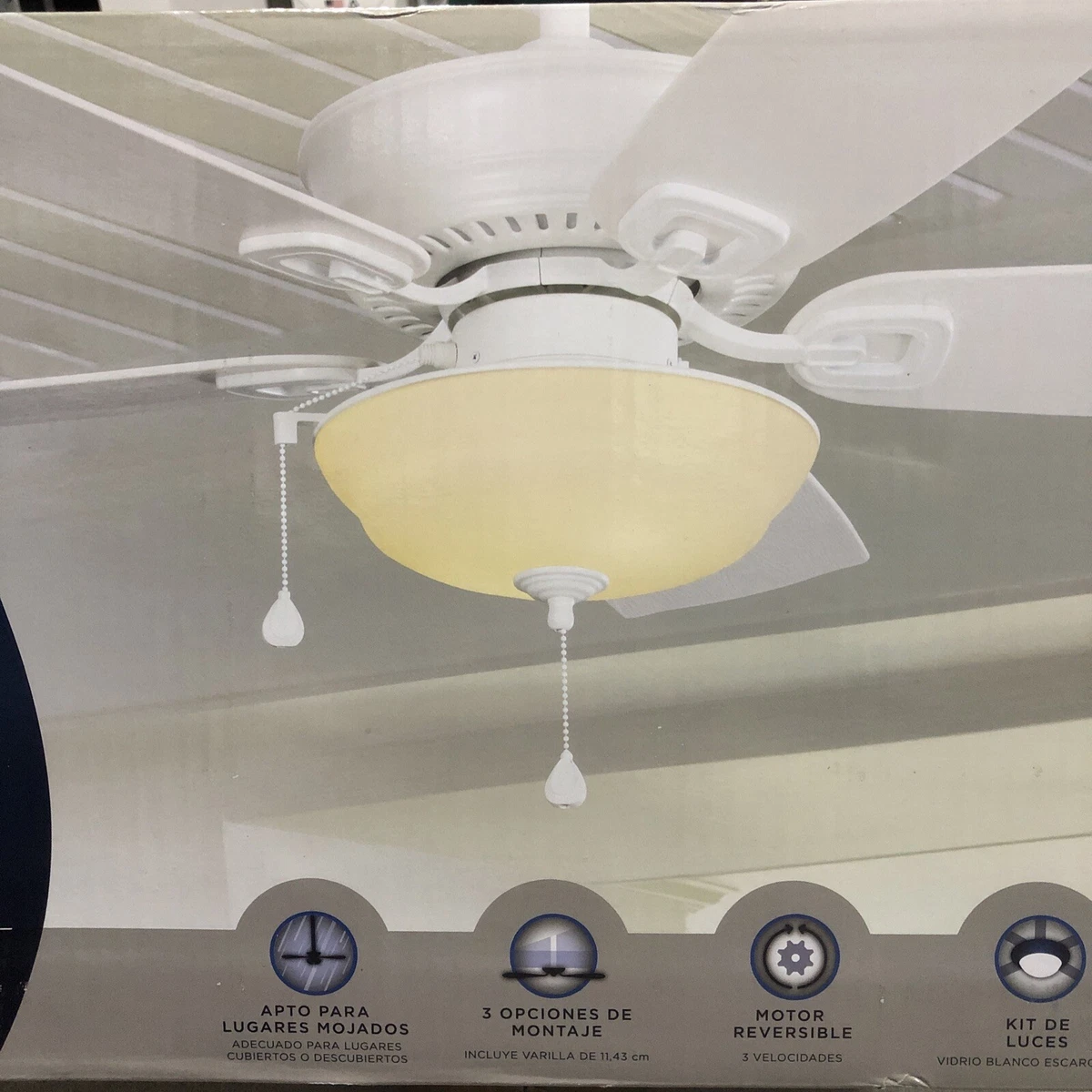 Harbor Breeze Ceiling Fan Light Kit Installation Instructions | Shelly ...