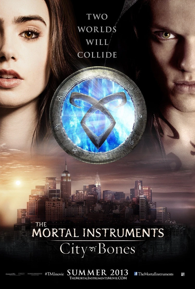 Lily Collins Mortal Instruments Poster