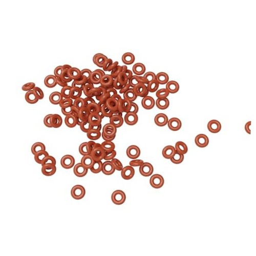 100PCS Silicone O Ring, 4mm OD 1mm ID 1.5mm Width VMQ Seal Gasket O ...