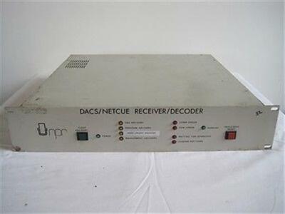 DACS / NETCUE Receiver Decoder Vintage Public Radio NPR Rack Mount Unit ...