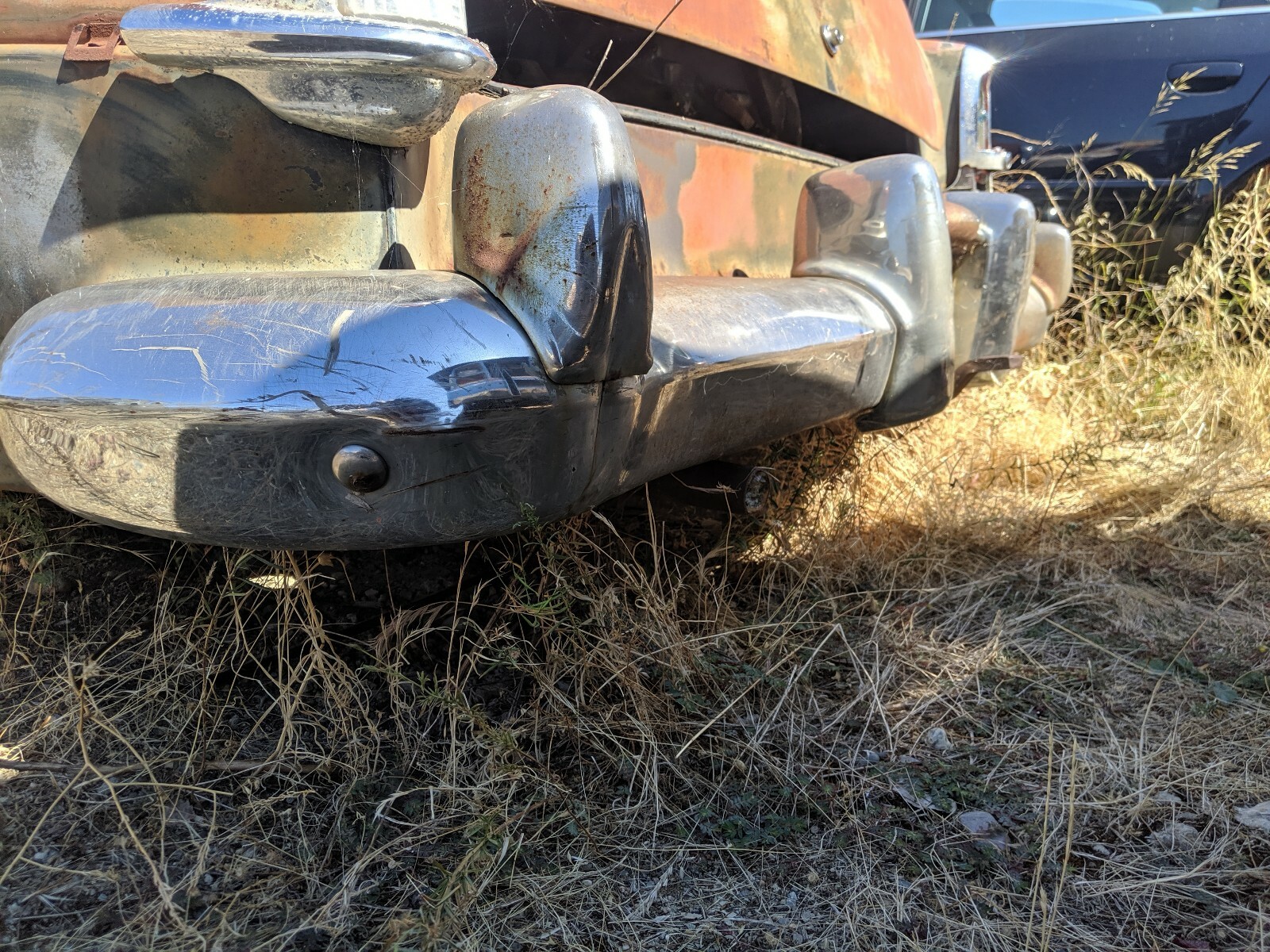 1954 Chrysler Imperial Rear Bumper Complete With Guards Exclude ...