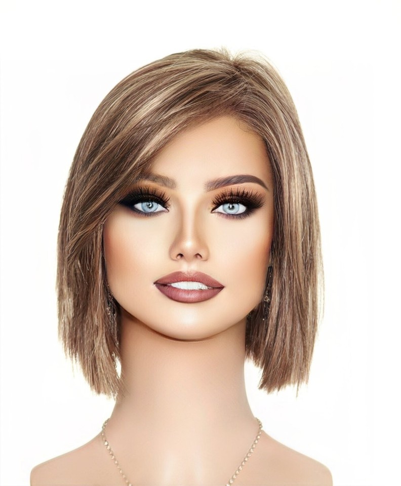 Ellis | Naturalle | Estetica Wigs | Lace Front | Lace Part | Blunt Cut ...
