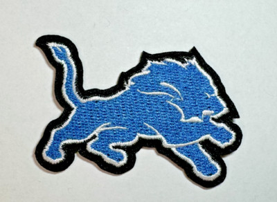 Detroit Lions NFL Team Logo Embroidered 2.5in Iron / Sew-On Patch | eBay