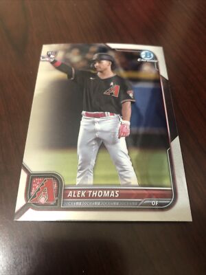 2022 Bowman Chrome Base #76 Alek Thomas - Arizona Diamondbacks *Mint ...
