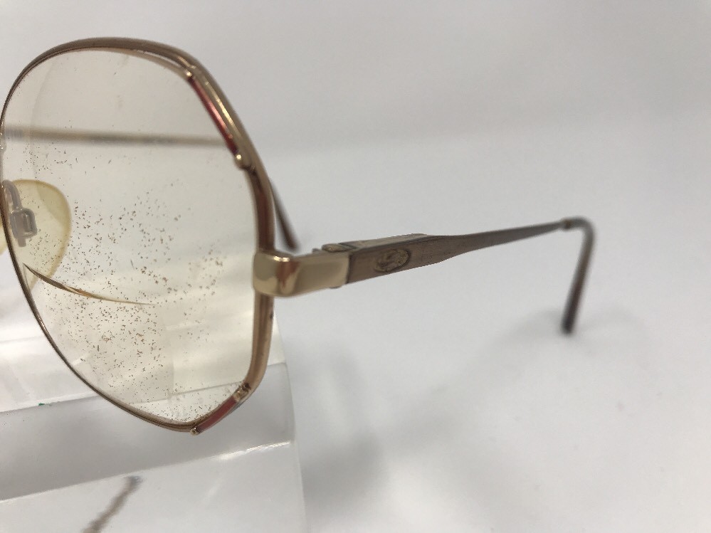 Safilo Eyeglasses 4512 714 52-19-135 Gold Flex Hinge Italy J361 | eBay