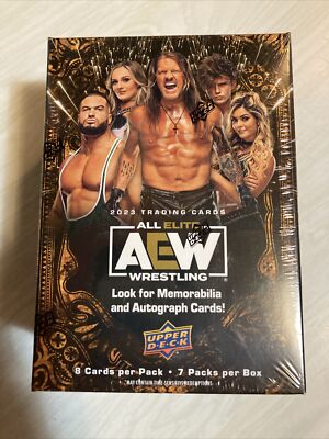 2023 Upper Deck AEW Blaster Box Memorabilia/Auto? 1 Orange Dazzler ...