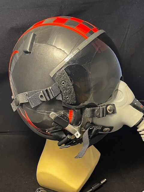 NAVY VF-24 SQUADROM F-14 TOMCAT PILOT FLIGHT HELMET HGU-55/p GENTEX | eBay