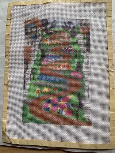 hand painted needlepoint canvas | eBay
