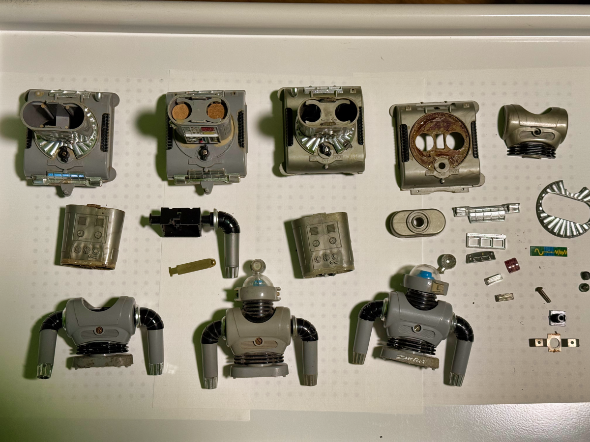 Ideal Zeroid Zintar Parts: Heads, Torsos, Bases for Repairs or ...