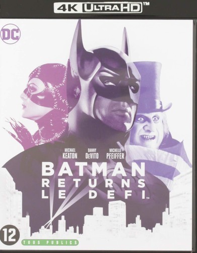 Batman returns (4K UHD Blu-ray) Keaton Michael Devito Danny Pfeiffer ...