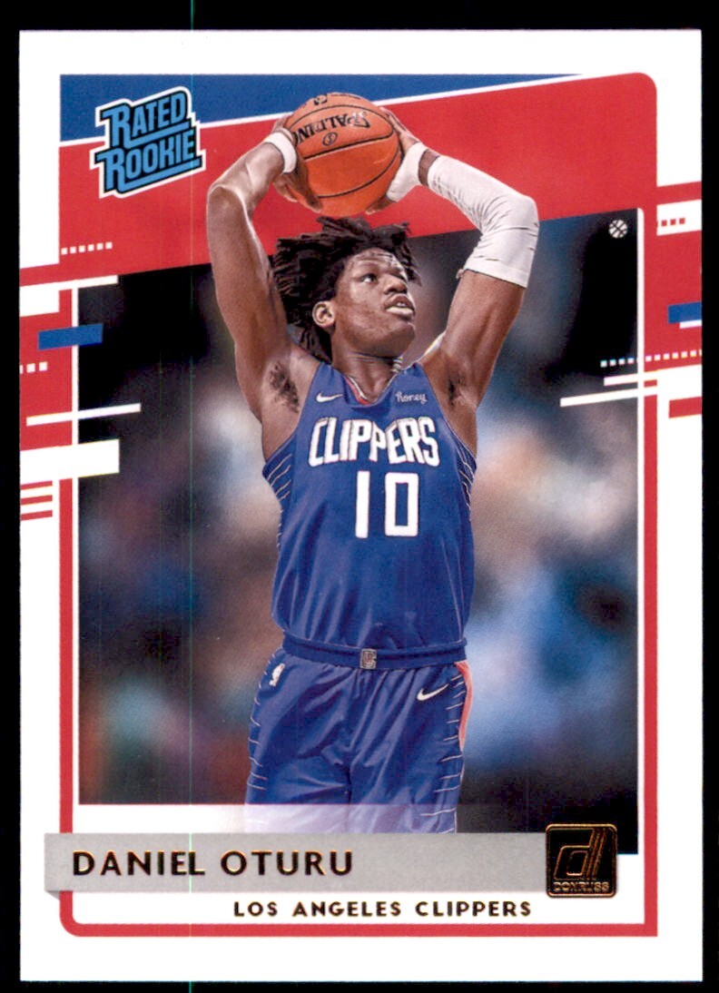2020-21 Donruss Rated Rookie Daniel Oturu Los Angeles Clippers #217 | eBay