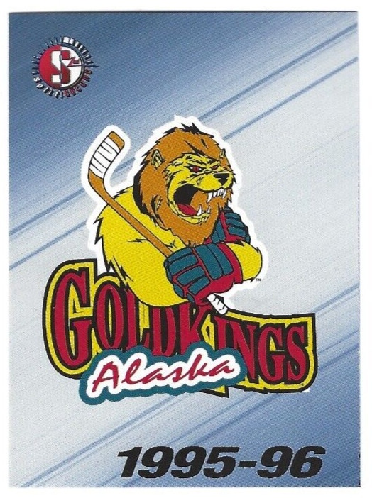 1995-96 Alaska Gold Kings (WCHL) Team Logo/cover card | eBay