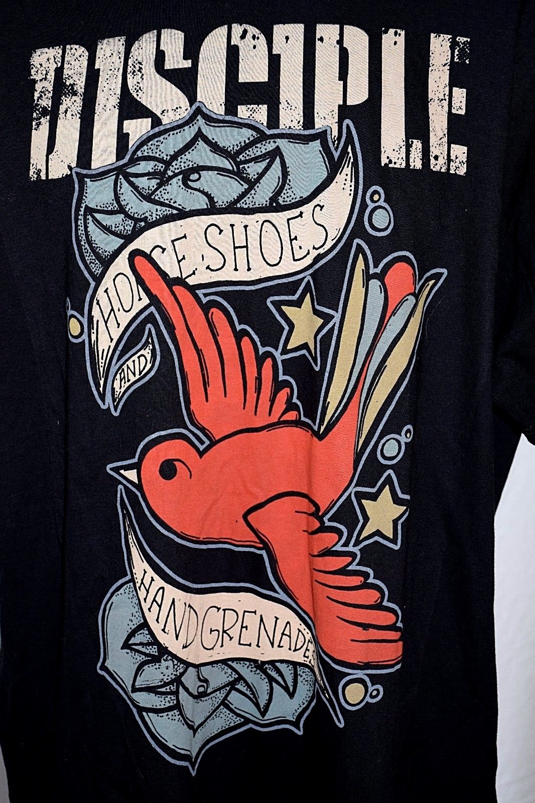 Disciple 2010 Horseshoes Handgrenades Album XL Extra Large 44” Chest T ...