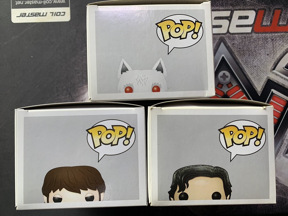 Funko Pop GOT Jon Snow -Beyond The Wall Exclusive- Ghost Ramsay Bolton ...