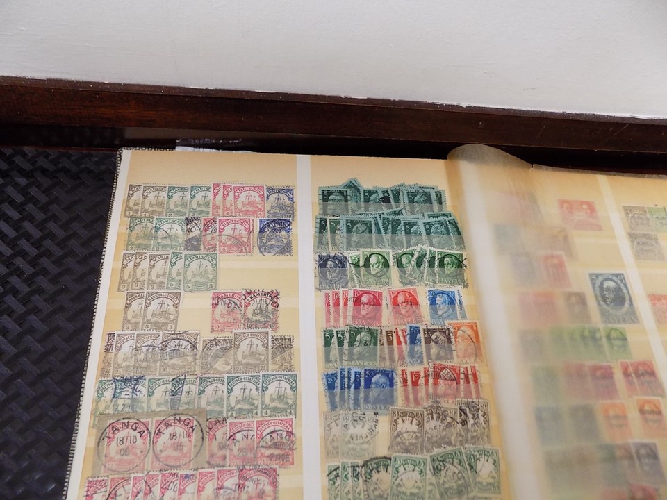 GERMANY STAMPS COLLECTION IN 7 ALBUMS/STOCKBOOKS ETC EARLY TO MODERN ...