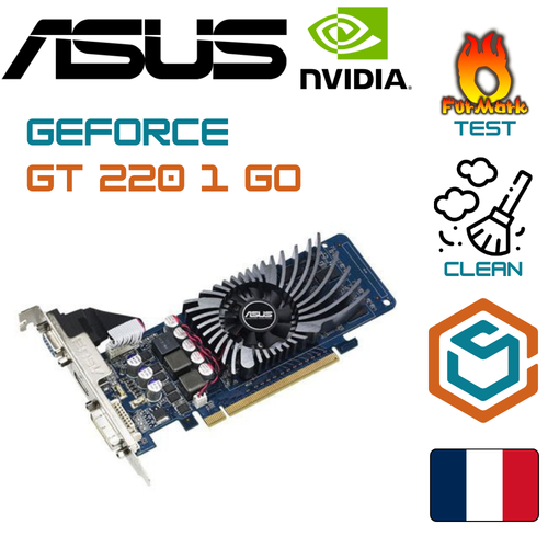 GPU Carte Graphique Asus NVIDIA GEFORCE GT 220 1 GB PCIe | eBay