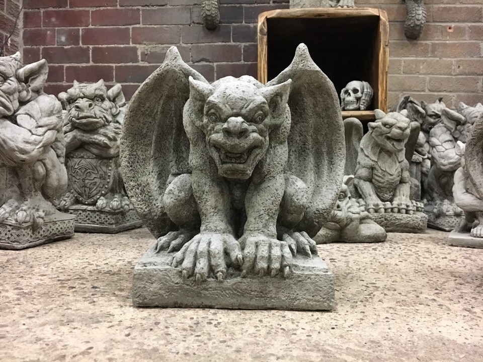 Gargoyle Stone Ornaments,Garden Ornaments,Mythical Medieval Gargoyles ...