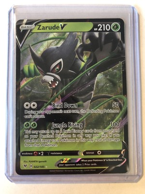 Pokémon Zarude V 022/185 Rare TCG SWSH Pack Fresh! Vivid Voltage | eBay