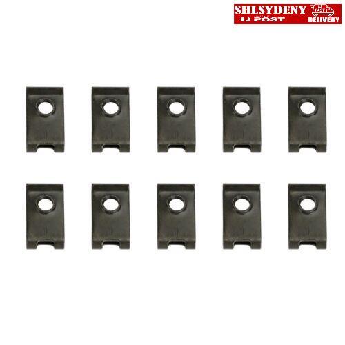 M5 5MM THREAD ZINC PLATED SPRING SPIRE C CLIPS U NUTS SPEEDCLIPS ...