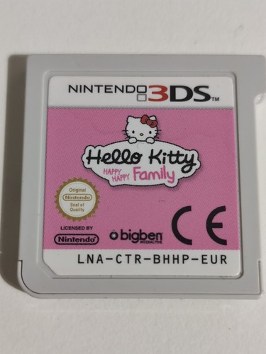 Nintendo 3DS Spiel Hello Kitty Happy Happy Family | Modul | eBay