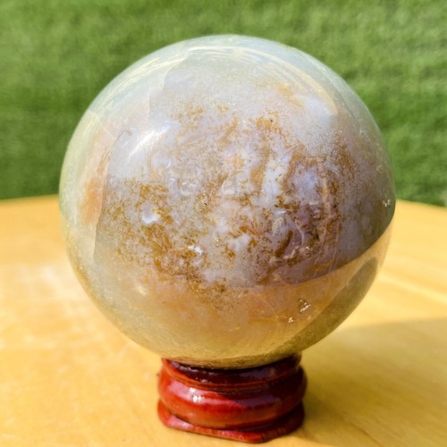 191G Natural Ocean Jasper Quartz Ball Crystal Sphere Mineral Specimen ...