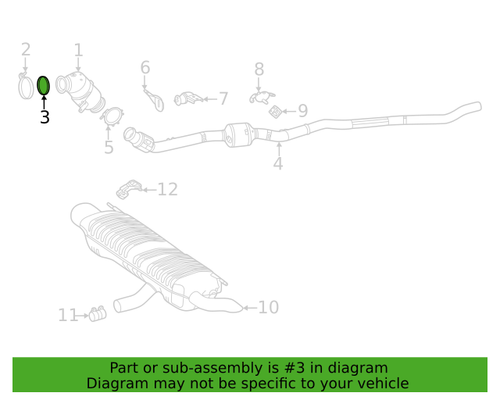 Genuine OEM Turbocharger Gasket for Mercedes 2741420080 | eBay