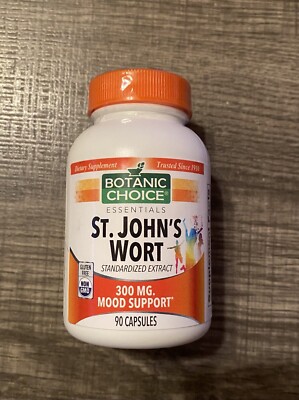 Botanic Choice St John’s Wort 300 Mg Mood Support 90 Capsule | eBay