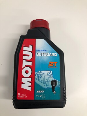 Motul 2 Stroke 2T Mineral Engine Outboard Oil TC-W3 Boat Marine Fishing ...