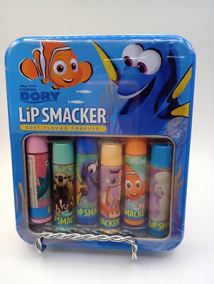 Lip Smacker Disney Pixar FINDING DORY 6 Lip Balms Collectible Tin ...