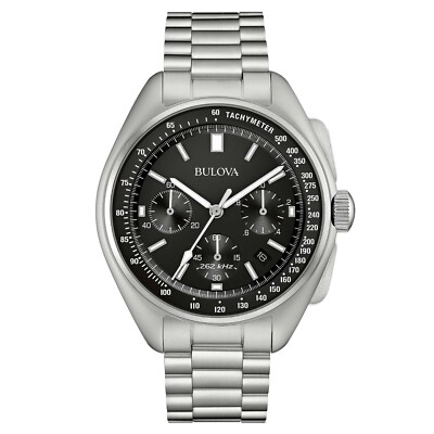 Bulova Lunar Pilot 262 KHz Precisionist Chronograph 96B258 | eBay UK