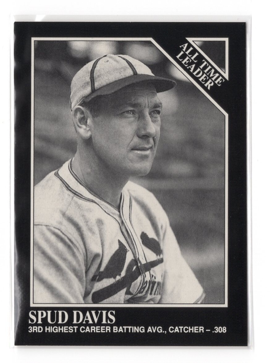 Baseball Card - 1991 Spud Davis 269 - St Louis Cardinals Conlon MLB Vtg ...