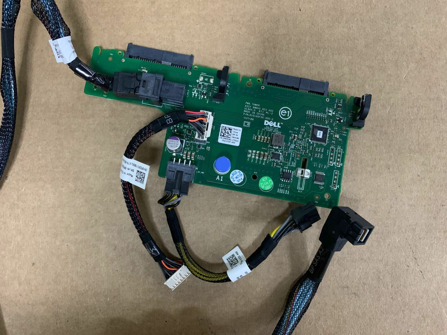 for Dell R730xd Rear Flex Bay 2.5'' Drive Backplane 6WNVX 0NHDXG with ...