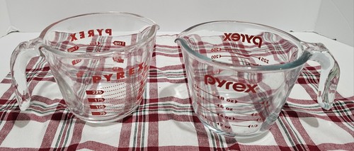 Vintage Pyrex Clear Glass Measuring Cups | eBay
