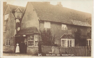 Beoley near Redditch # 37. Holt End Post Office & E.Emms Grocer's Shop ...