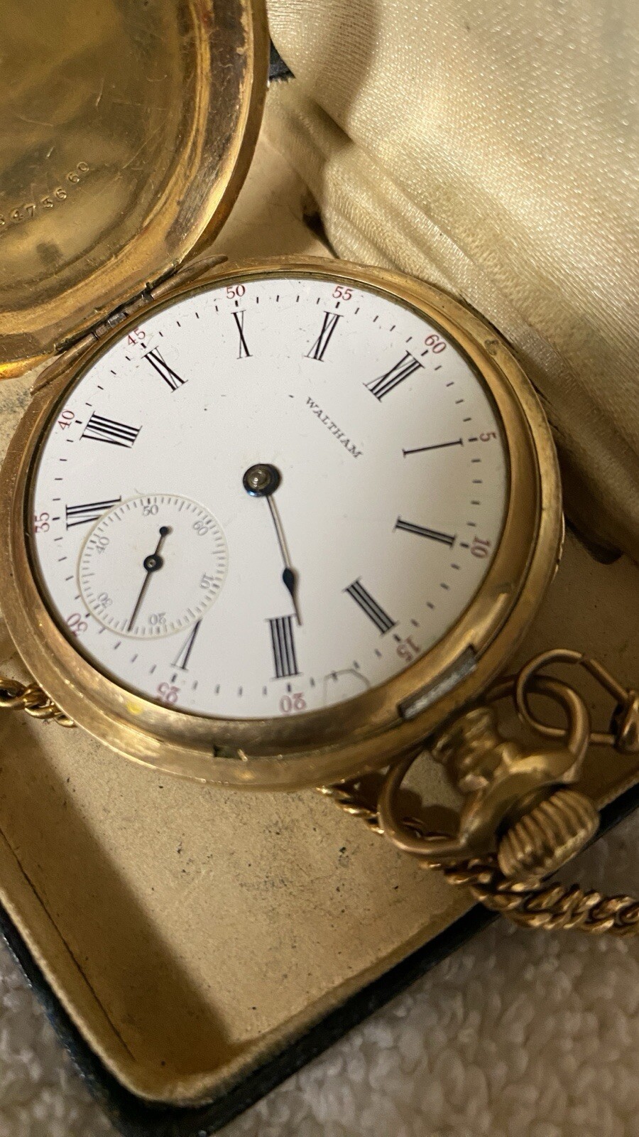 Antique Waltham Model 1907 No. 161 14k Gold Pocket Wa… - Gem