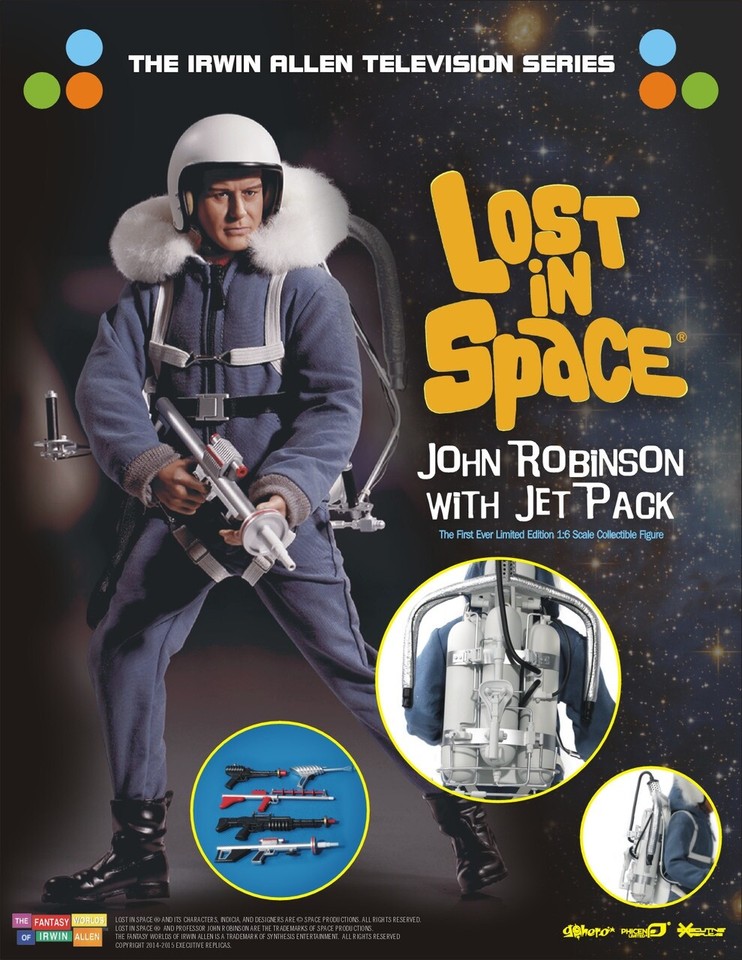 Lost in Space 1/6 Scale John Robinson With Jet Pack Action Figure | eBay