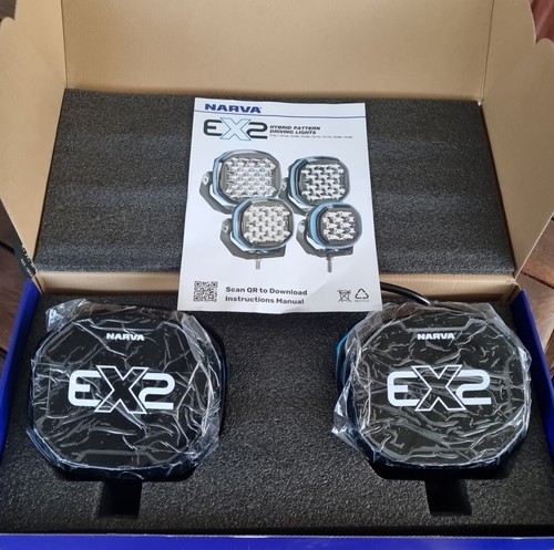 Narva 7 Inch EX2 LED Driving Spot Lights Kit (Pair) 72172 Brand New In The Box | eBay