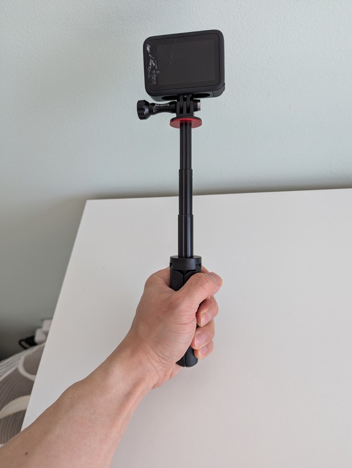 GoPro HERO 10 Black Bundle of Accessories (Screen Cracked But Functions ...